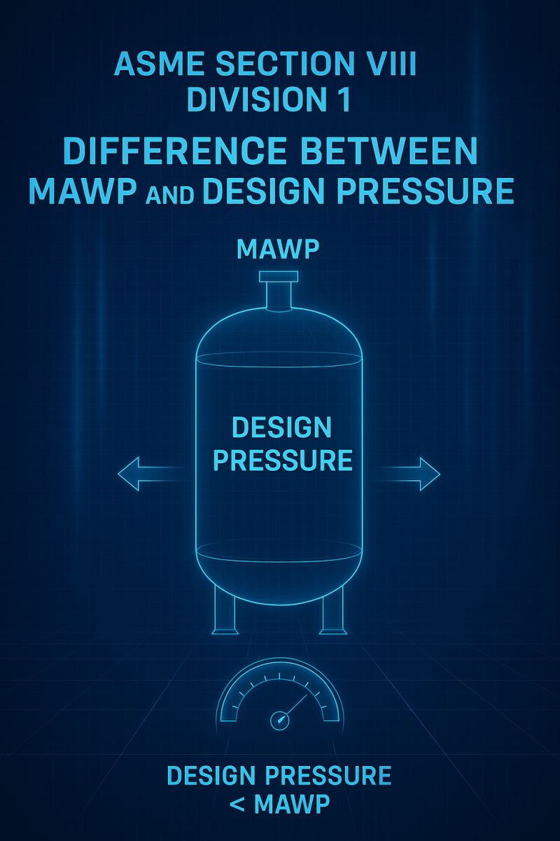 Sự khác biệt giữa MAWP và Áp suất thiết kế - NGUYỄN QUANG HƯNG BLOG