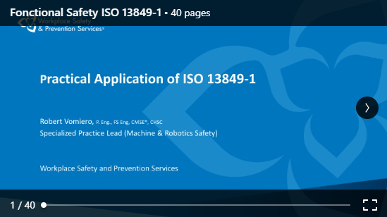ISO 13849-1 – An toàn chức năng trong hoạt động - NGUYỄN QUANG HƯNG BLOG